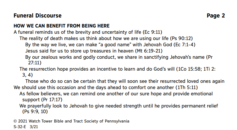 How Do Jehovah’s Witnesses View Funerals? – JW FAQ